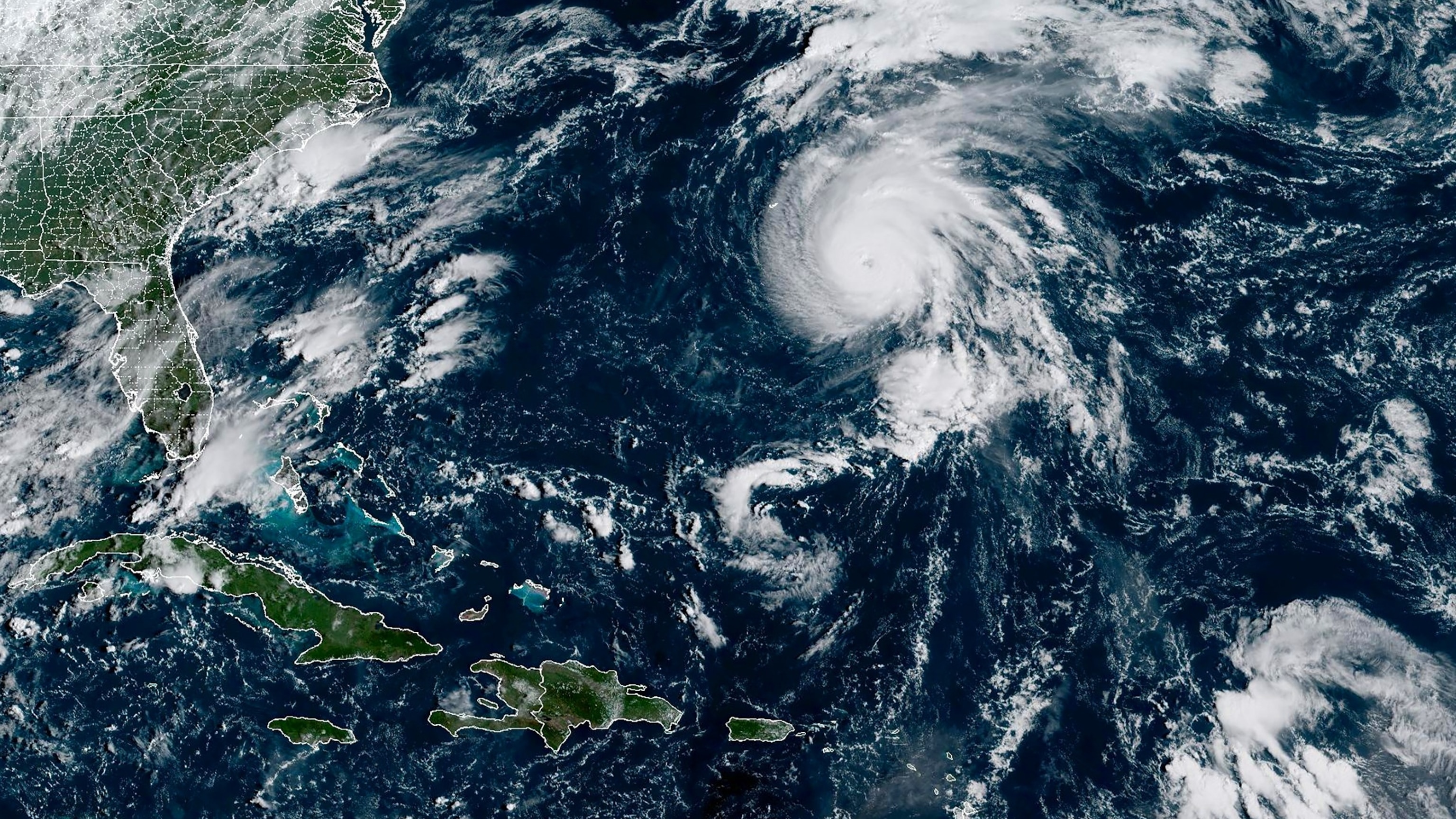 Hurricane Gabrielle intensifies to major Category 3 storm: Latest path ...