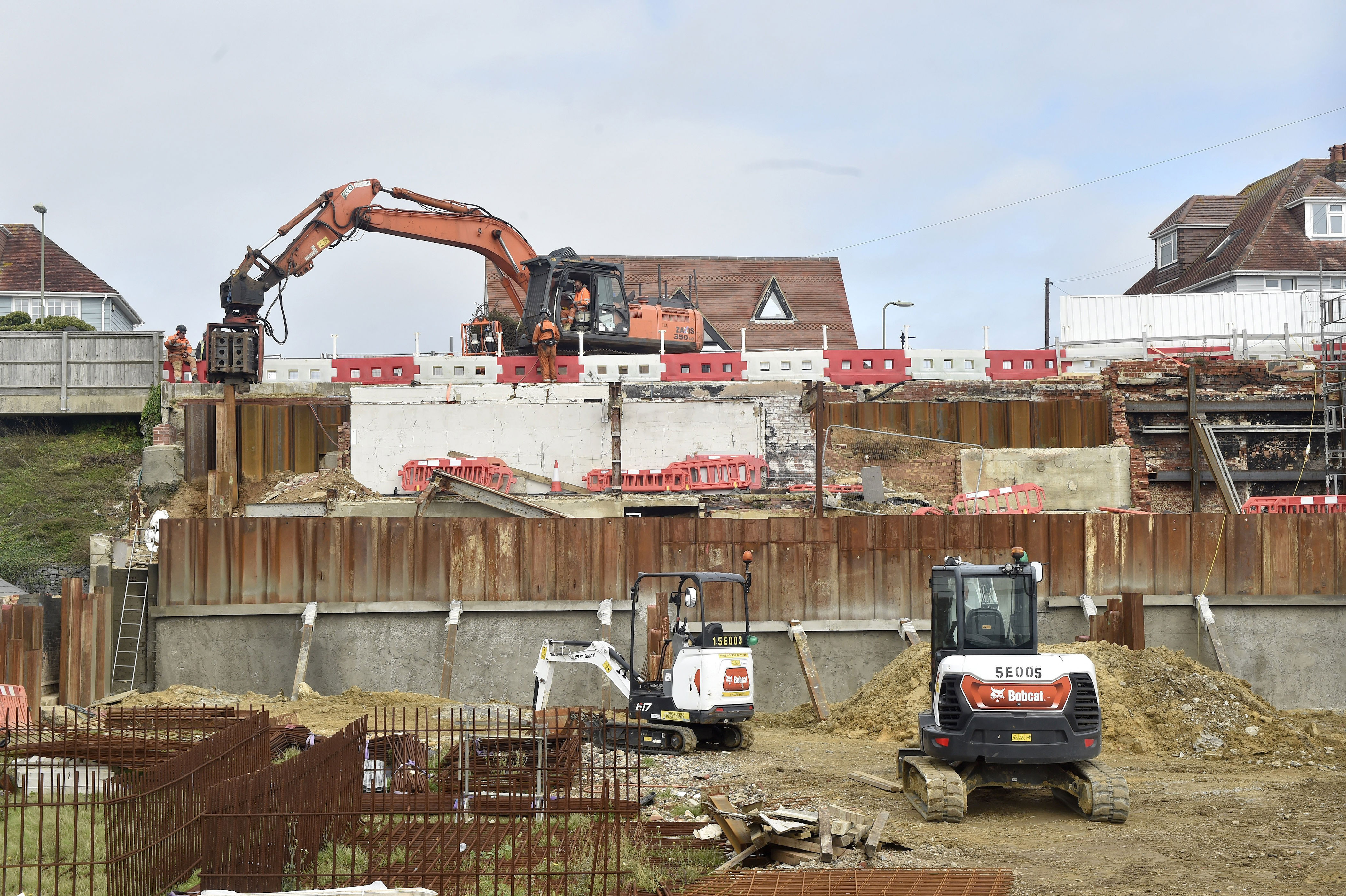 Construction works well underway for £6.5m rebuild of fire-ravaged ...