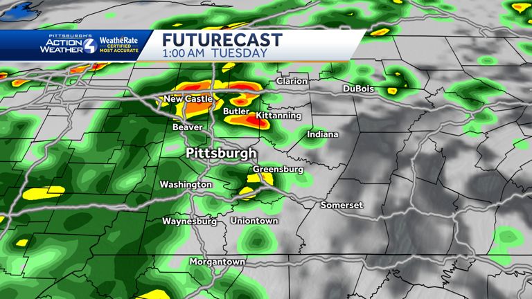 Impact Day: Rain returns to Western Pennsylvania today