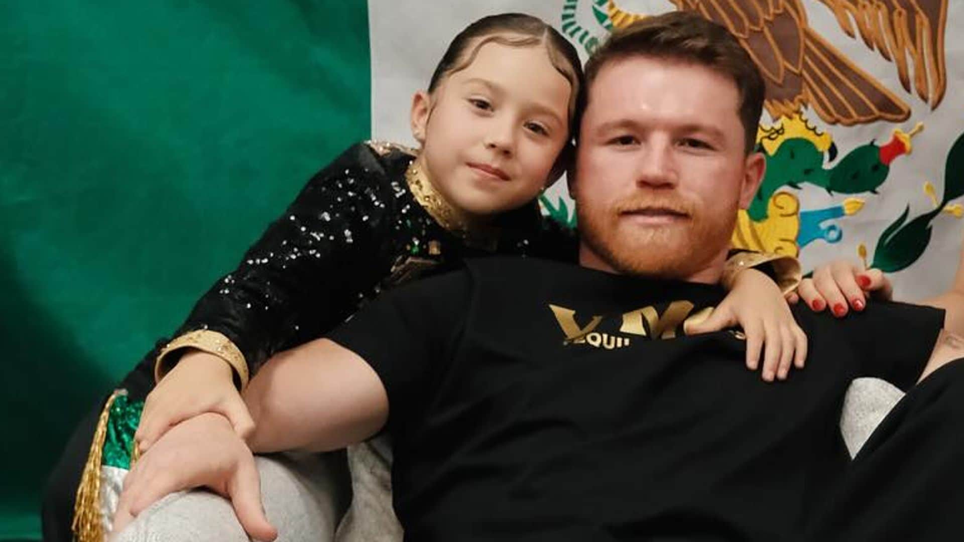 Maria Fernanda y Saúl Adiel, los hijos menores de 'Canelo' Álvarez ...