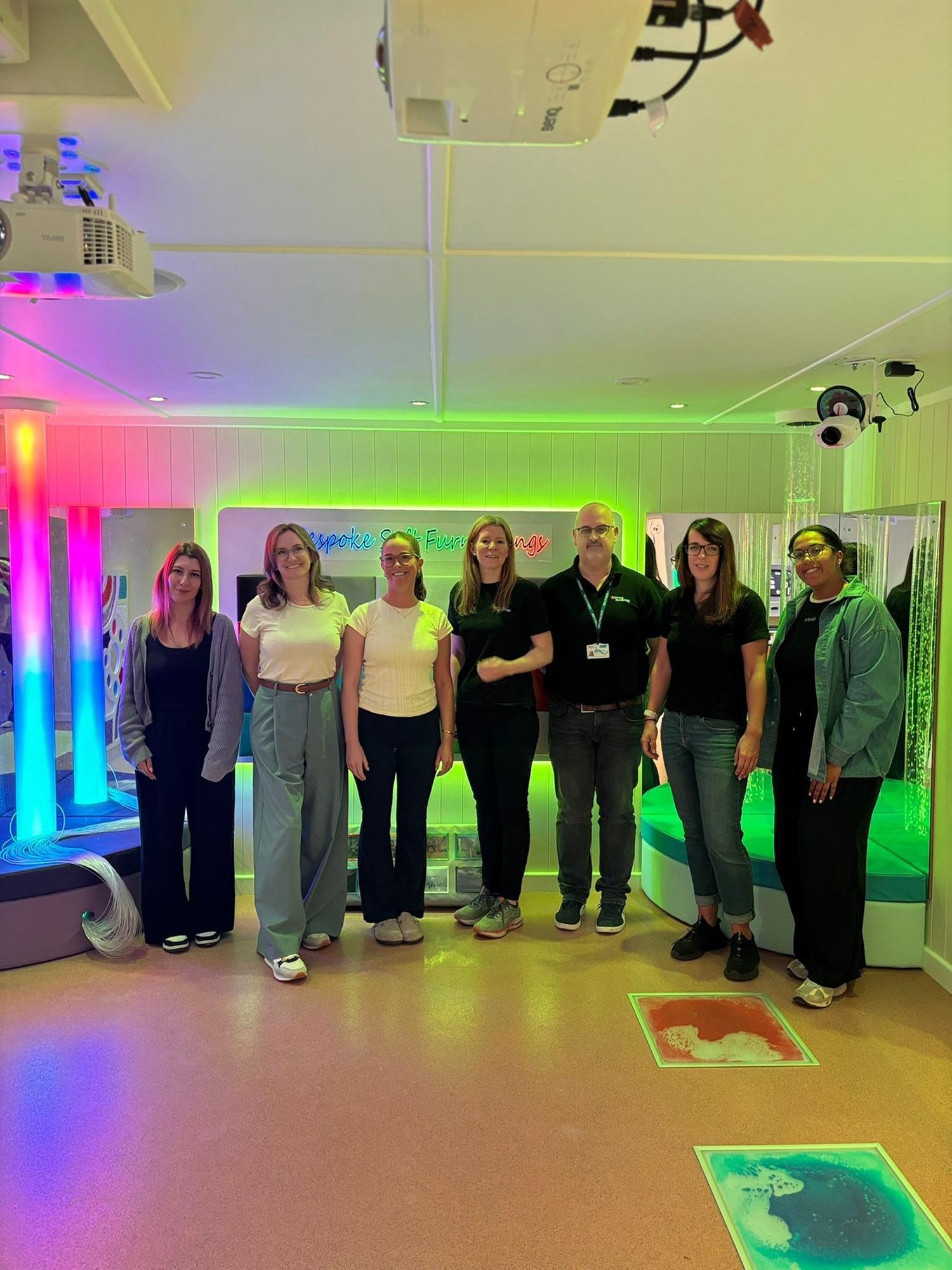 Local businesses join forces in a class act for sensory learning