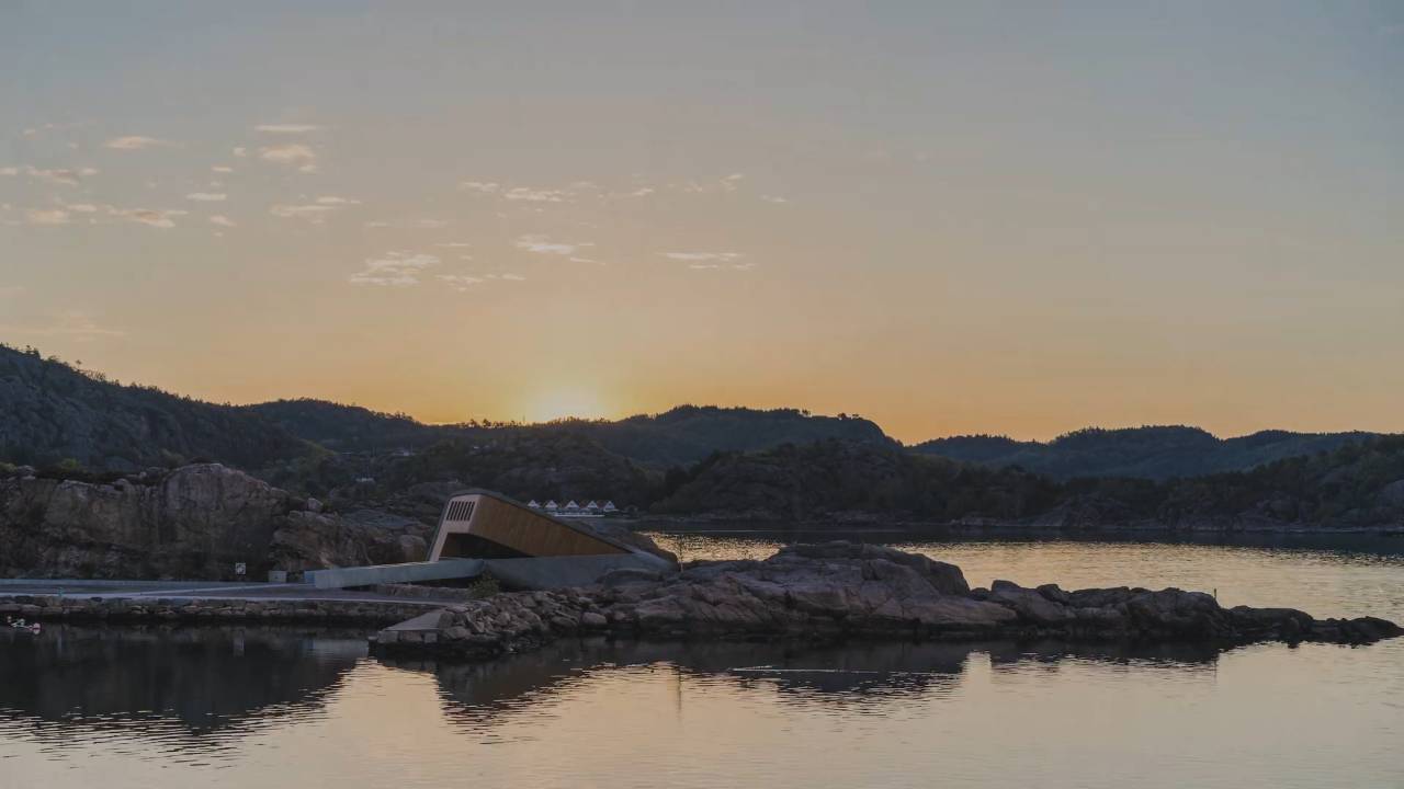 Under Lindesnes, Norge | Europas mest spektakulære undersjøiske restaurant