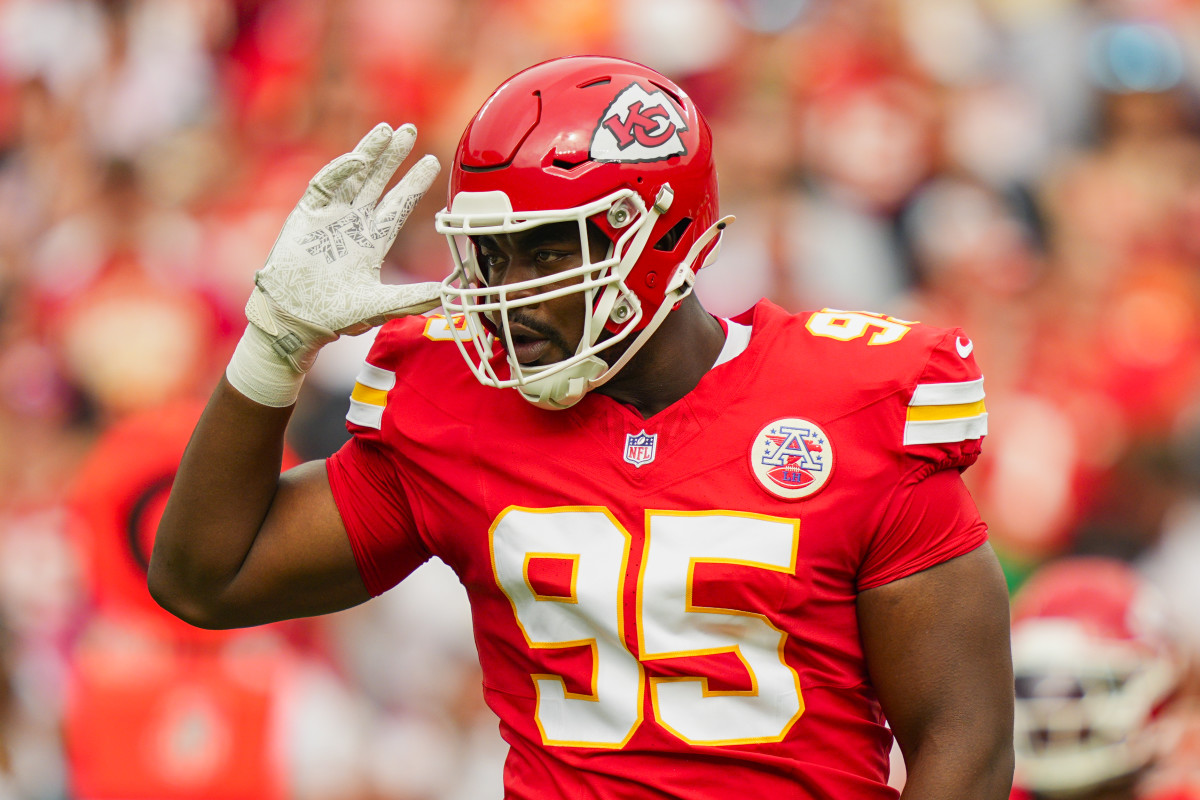 Kansas City Chiefs defensive tackle Chris Jones keeps it a little too ...