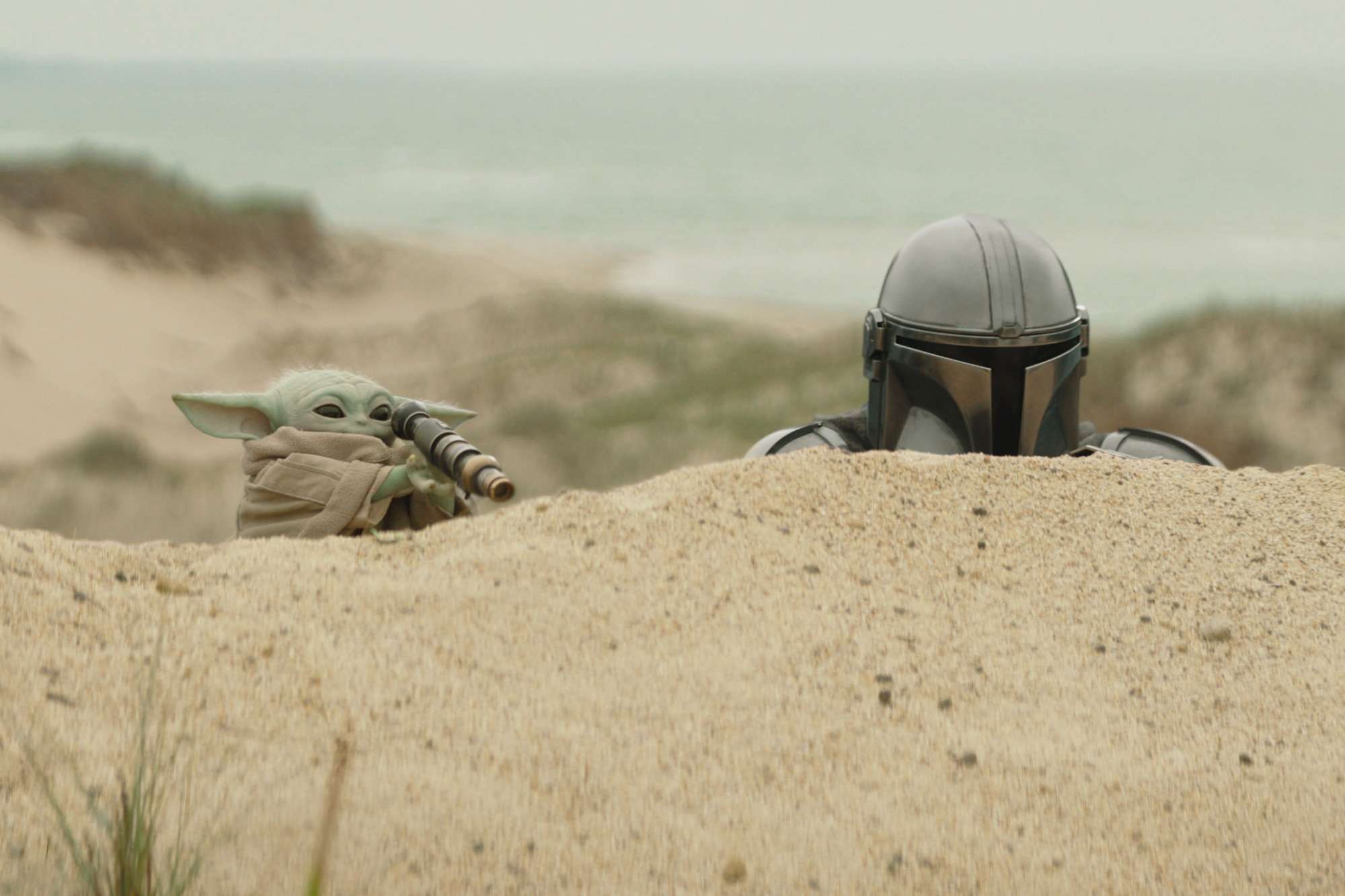 “Mandalorian and Grogu”'s Brendan Wayne says he had tears coming out of ...