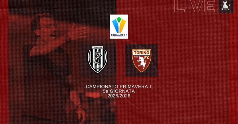 LIVE! Primavera, Cesena-Torino 3-0