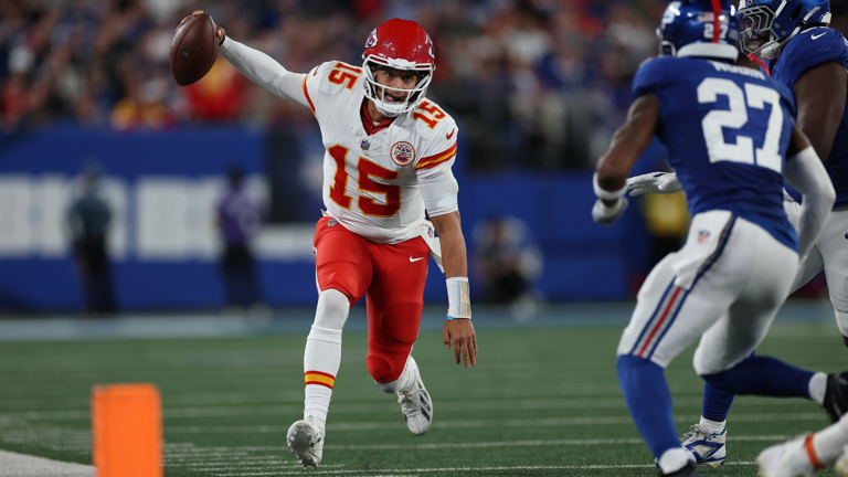 Chiefs notch first win of 2025 season at Giants' expense; MLB Power ...