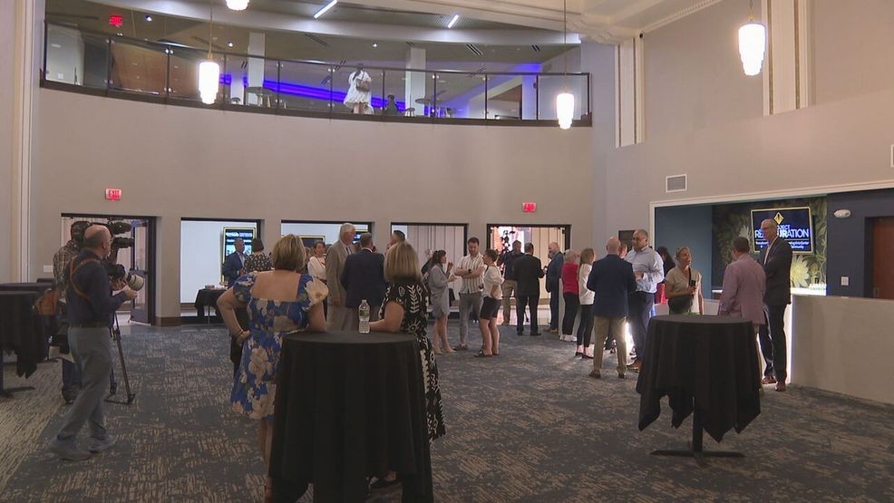 Previewing the restored West Herr Performing Arts Center