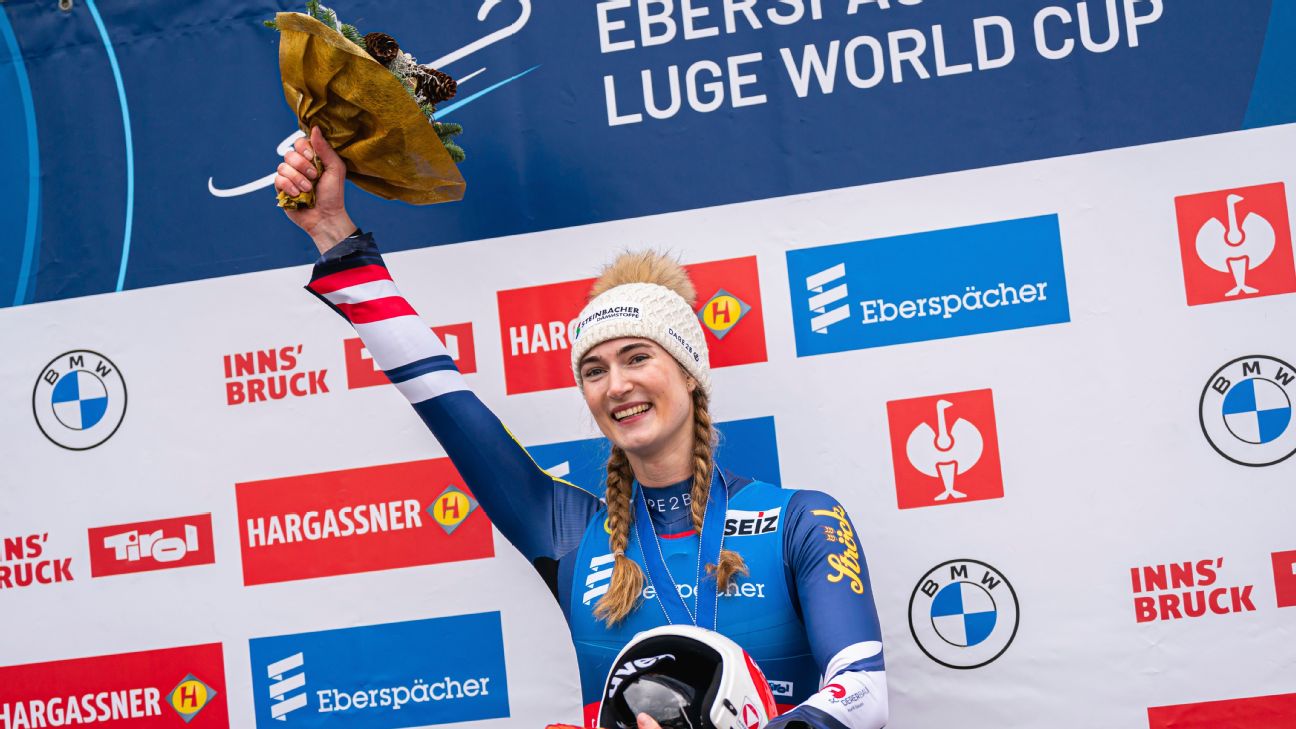 Luge star Madeleine Egle missed doping tests, out of Olympics