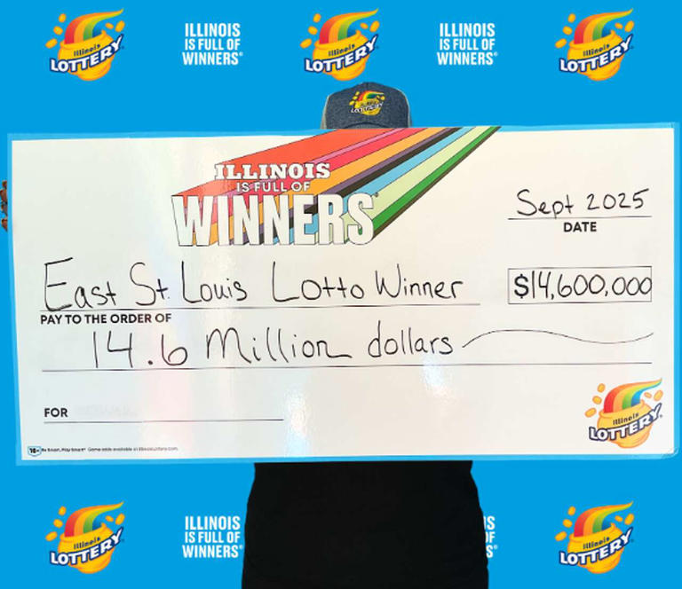 East St. Louis ticket wins $14.6 million Illinois Lotto jackpot