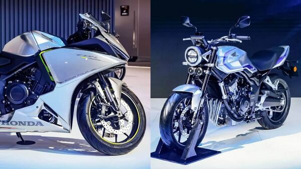 Honda reveals 502 cc inline-four duo at CIMAMotor 2025: CB500SF and ...
