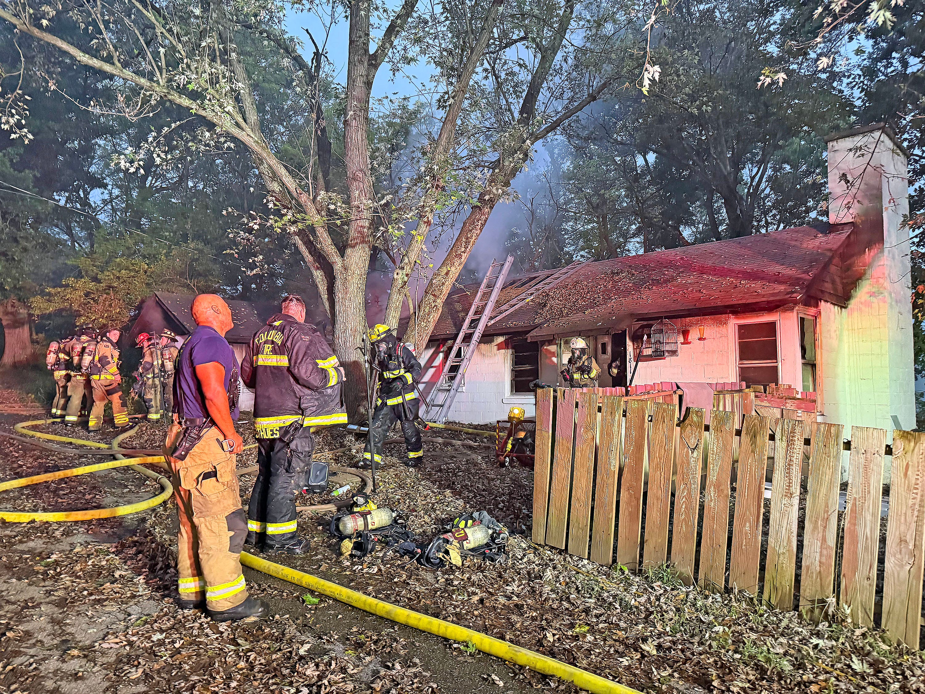 Columbia Fire Department has active weekend, including fire started by ...