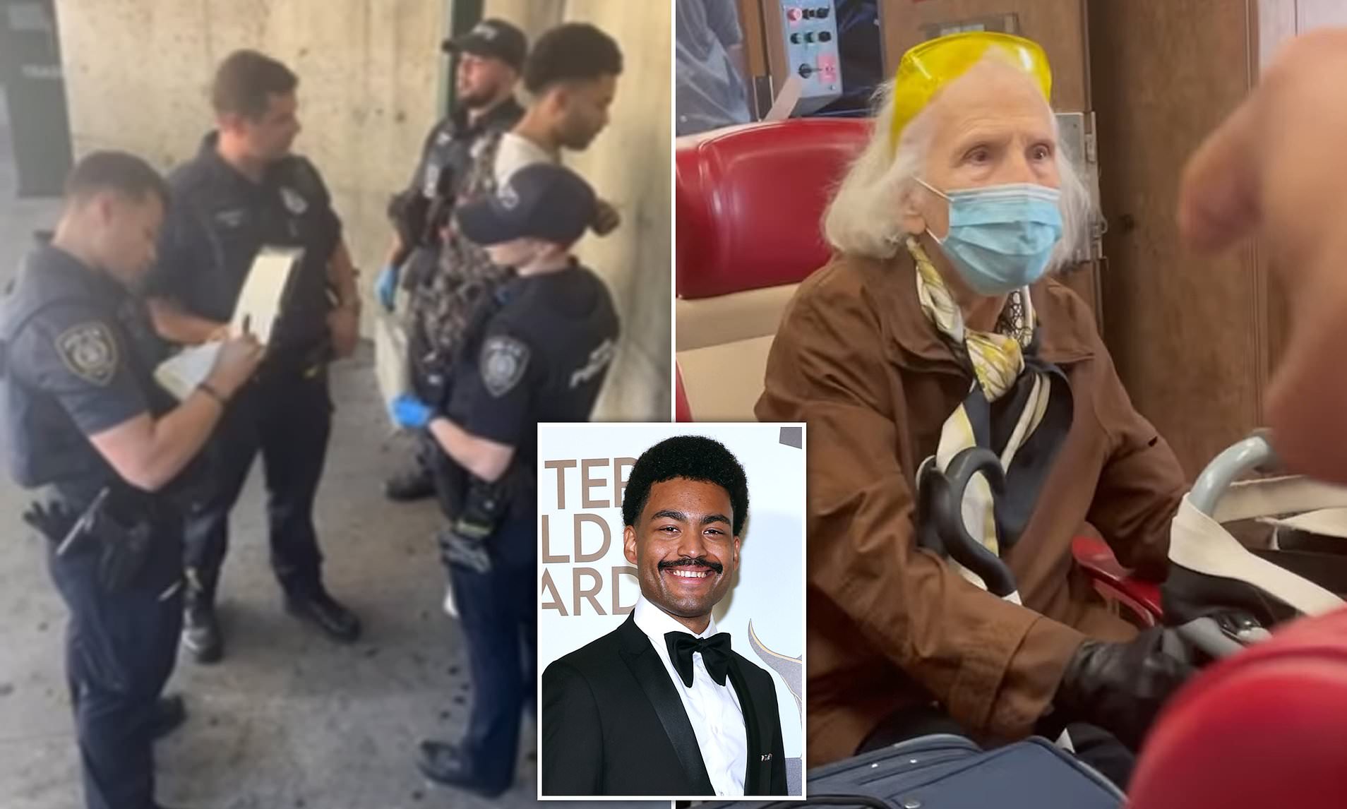 Black writer says elderly white woman had him arrested on train over ...