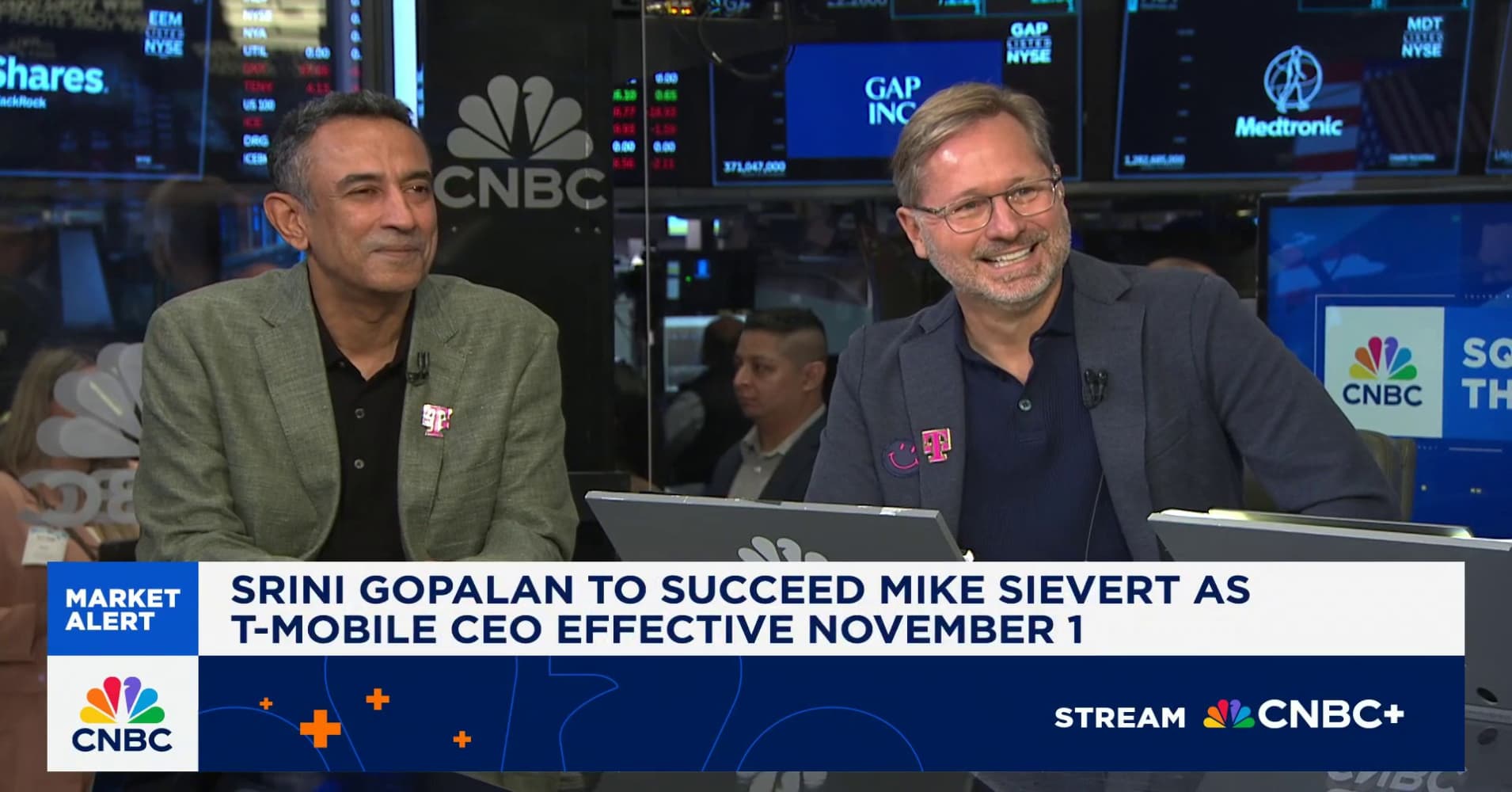 Outgoing T-Mobile CEO on why the company named Srini Gopalan as CEO ...
