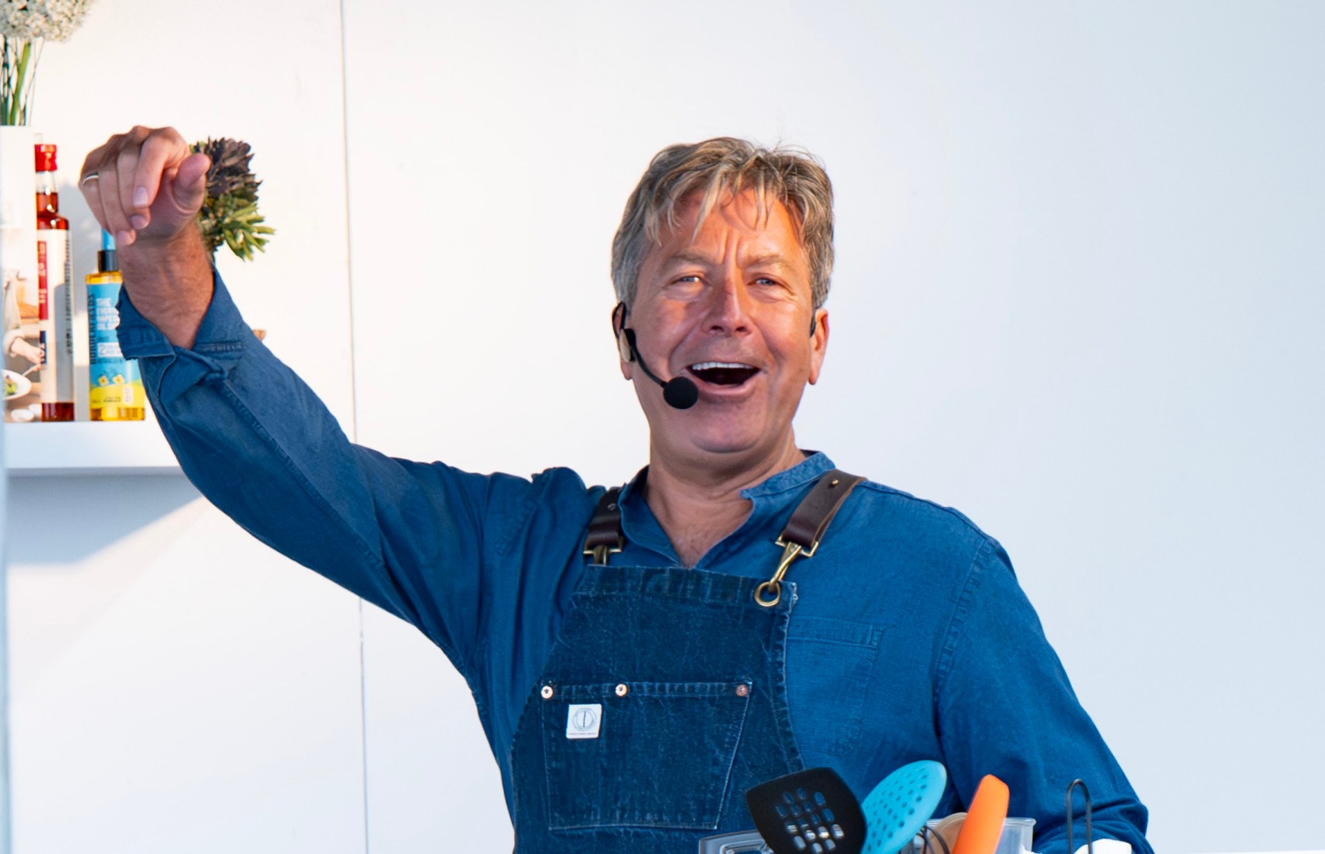 John Torode speaks out in first public appearance