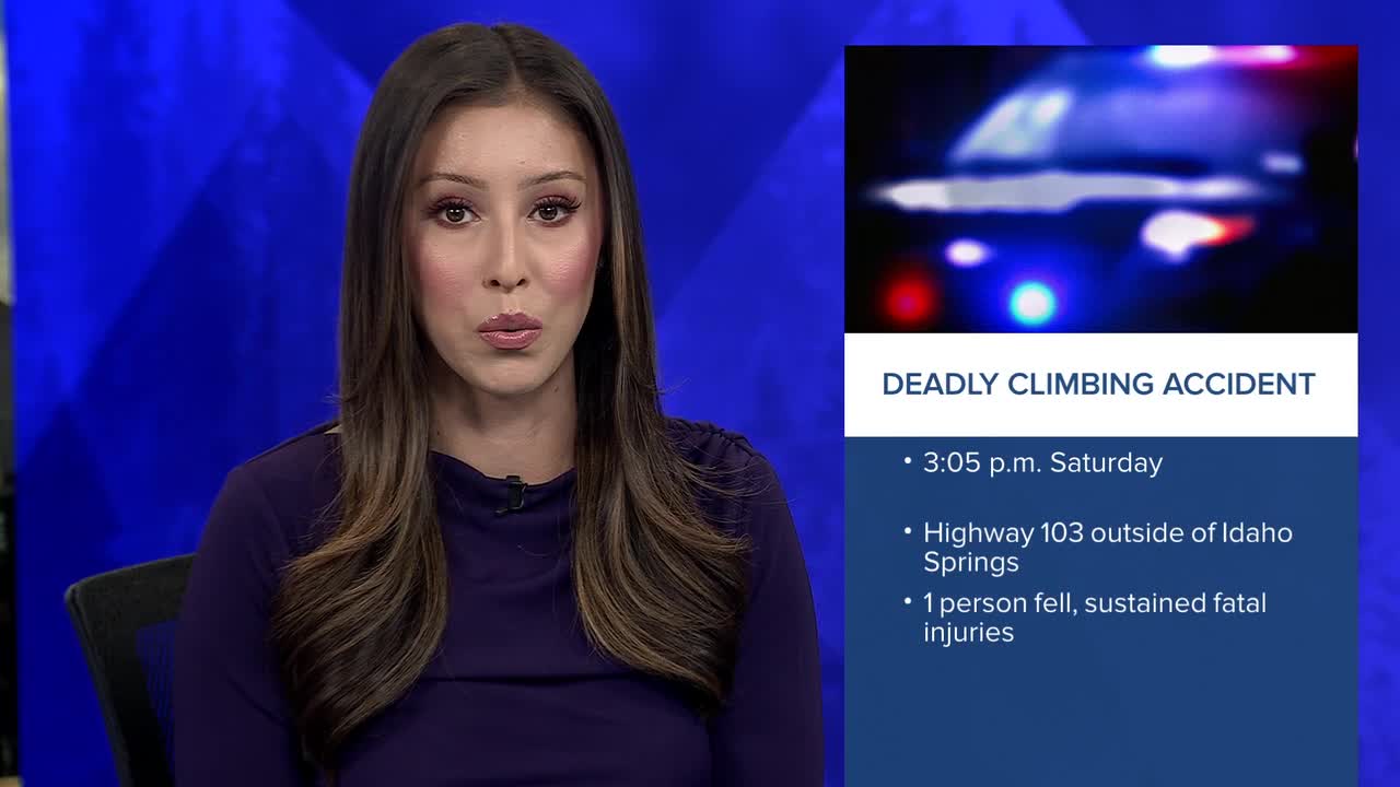 Person dead after fall in climbing accident in Idaho Springs