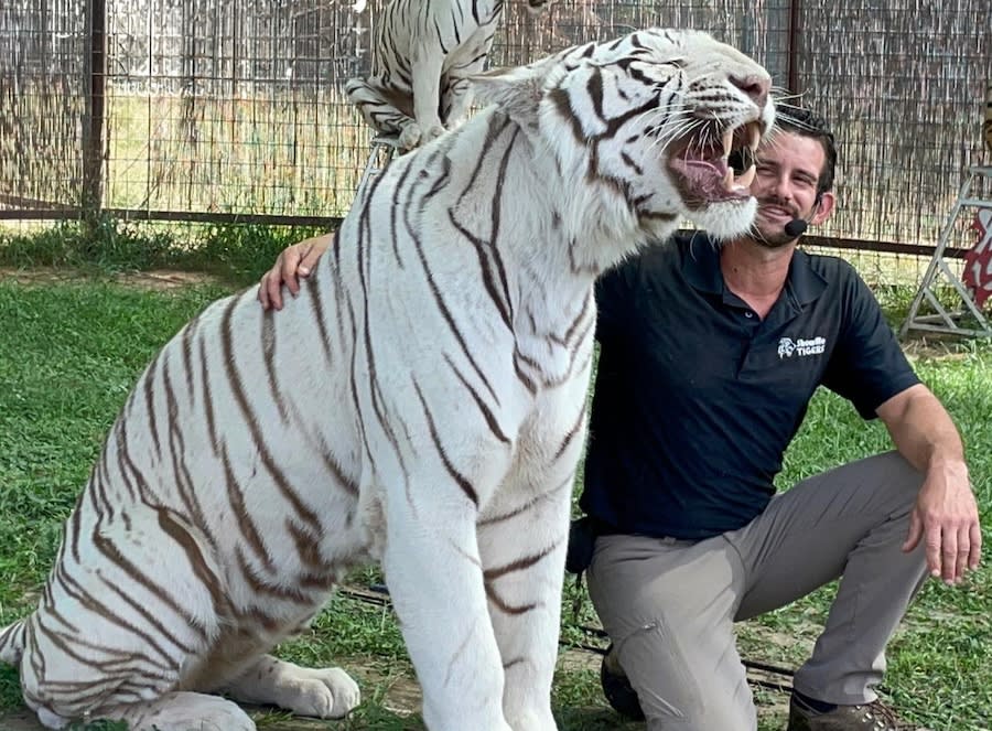 Caretaker killed by tiger at wildlife preserve in southeastern Oklahoma