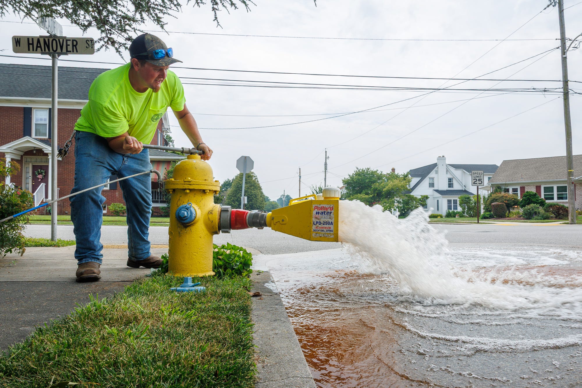 Routine fall hydrant flushing underway for entirety of Hanover's water ...