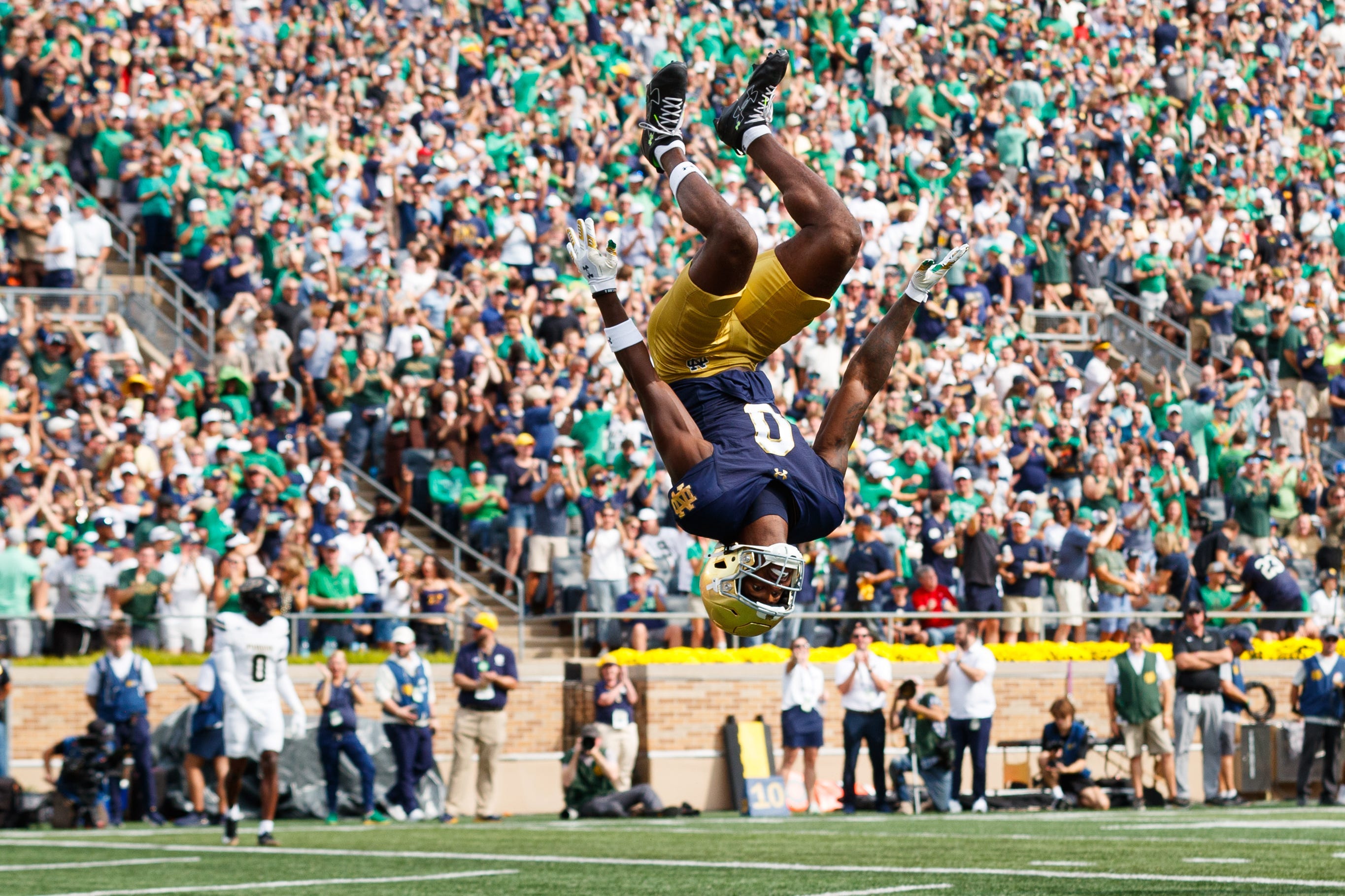 Where did Notre Dame fall in this week's AP Top 25 Poll after beating ...