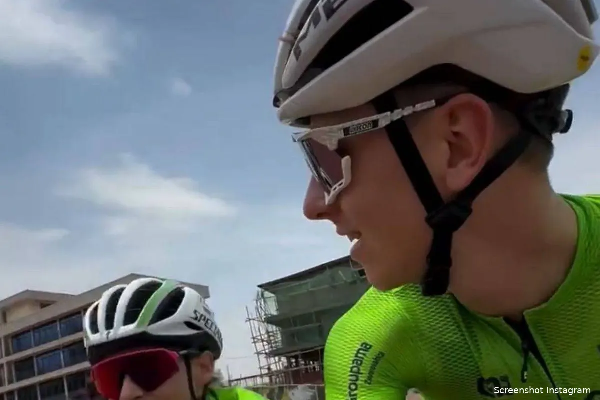 🎥 Rwanda meets the cyclists and vice versa: Pogacar and Zigart take notice, Dutch riders train ...