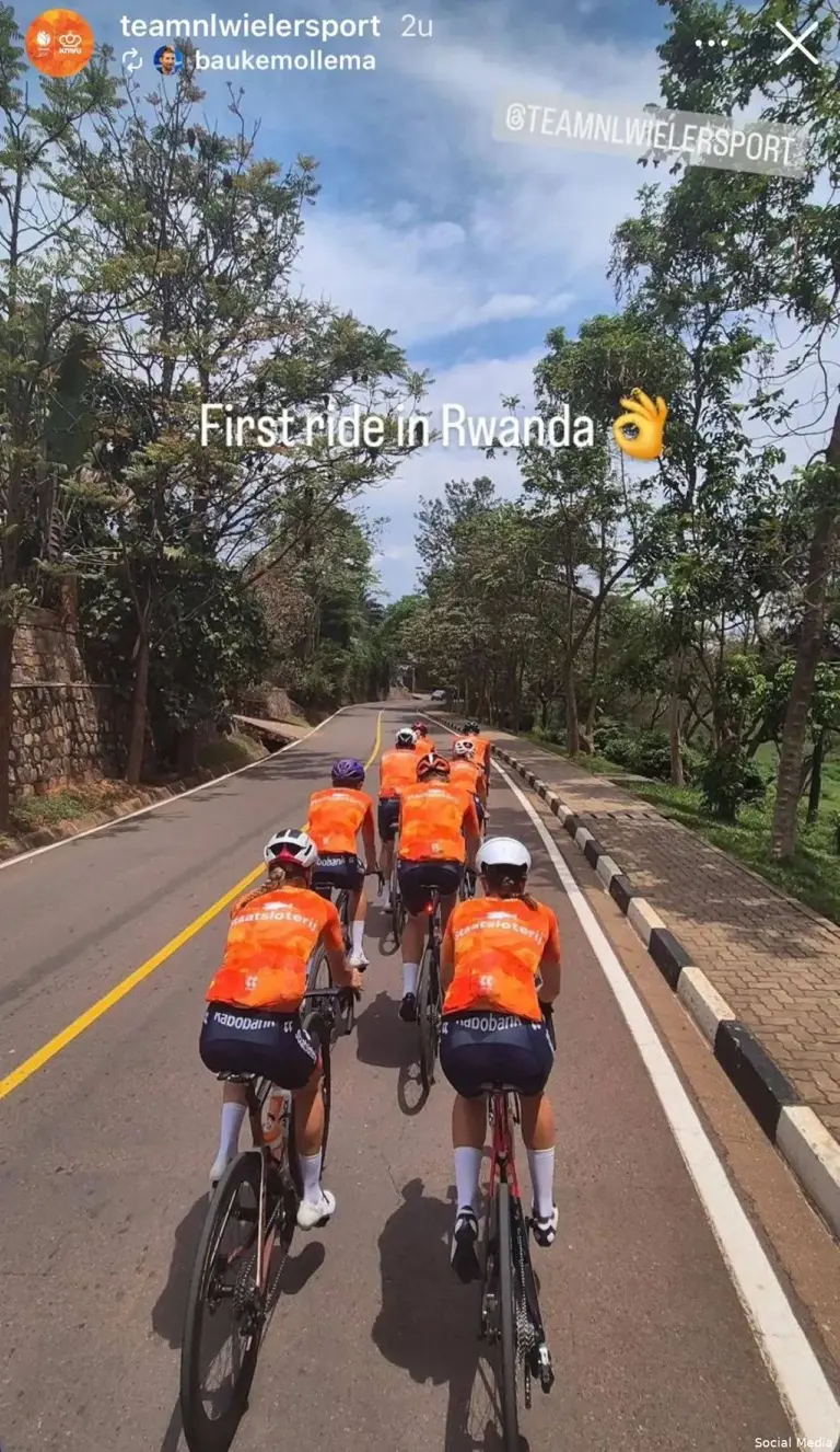 🎥 Rwanda meets the cyclists and vice versa: Pogacar and Zigart take notice, Dutch riders train ...