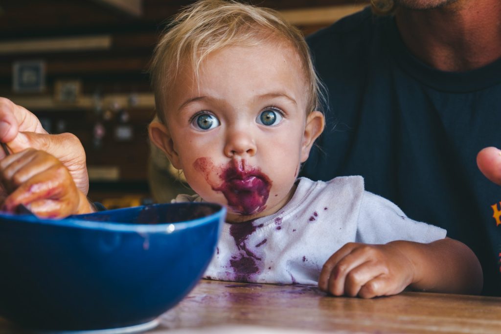 Feeding babies blueberries has huge health benefits