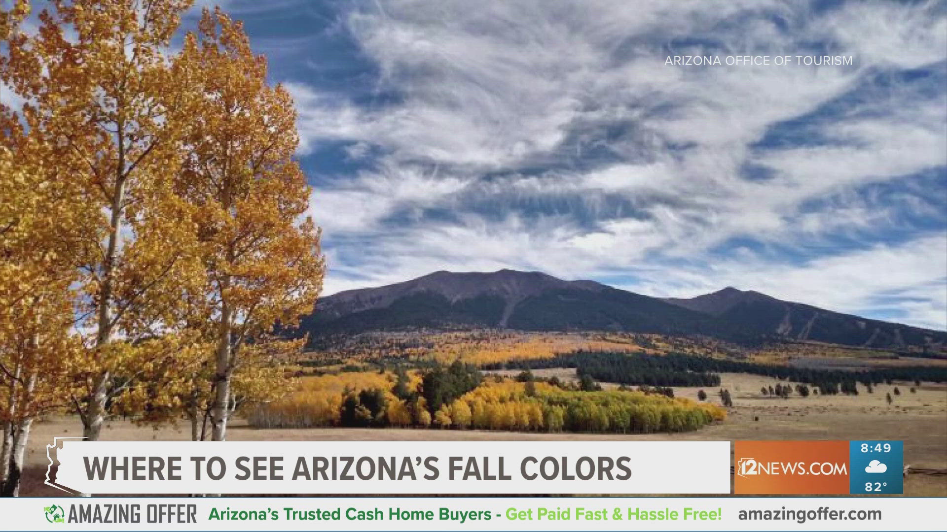 Where can you see Arizona's Fall Colors?