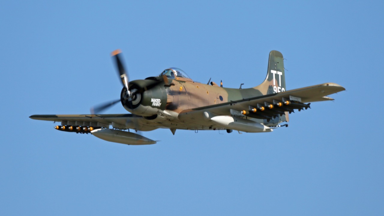 A-1 Skyraider: America’s last great prop fighter
