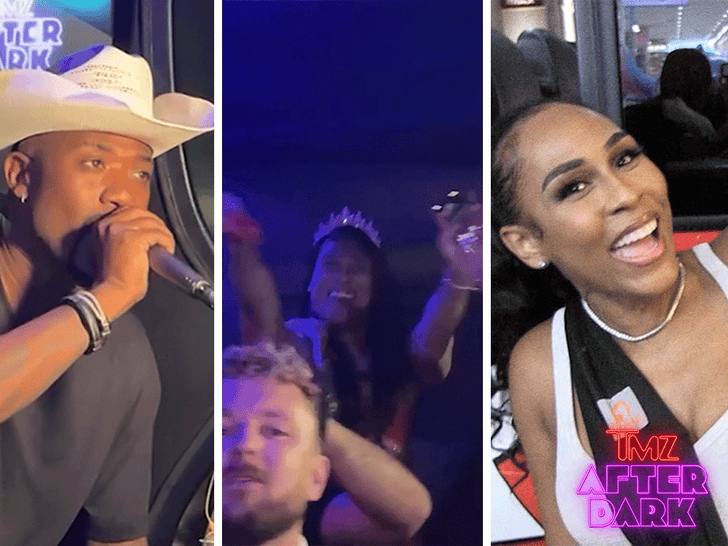 Ray J, Nia Dorsey & More Celebrate Crumbl's Birthday With 'TMZ After Dark'