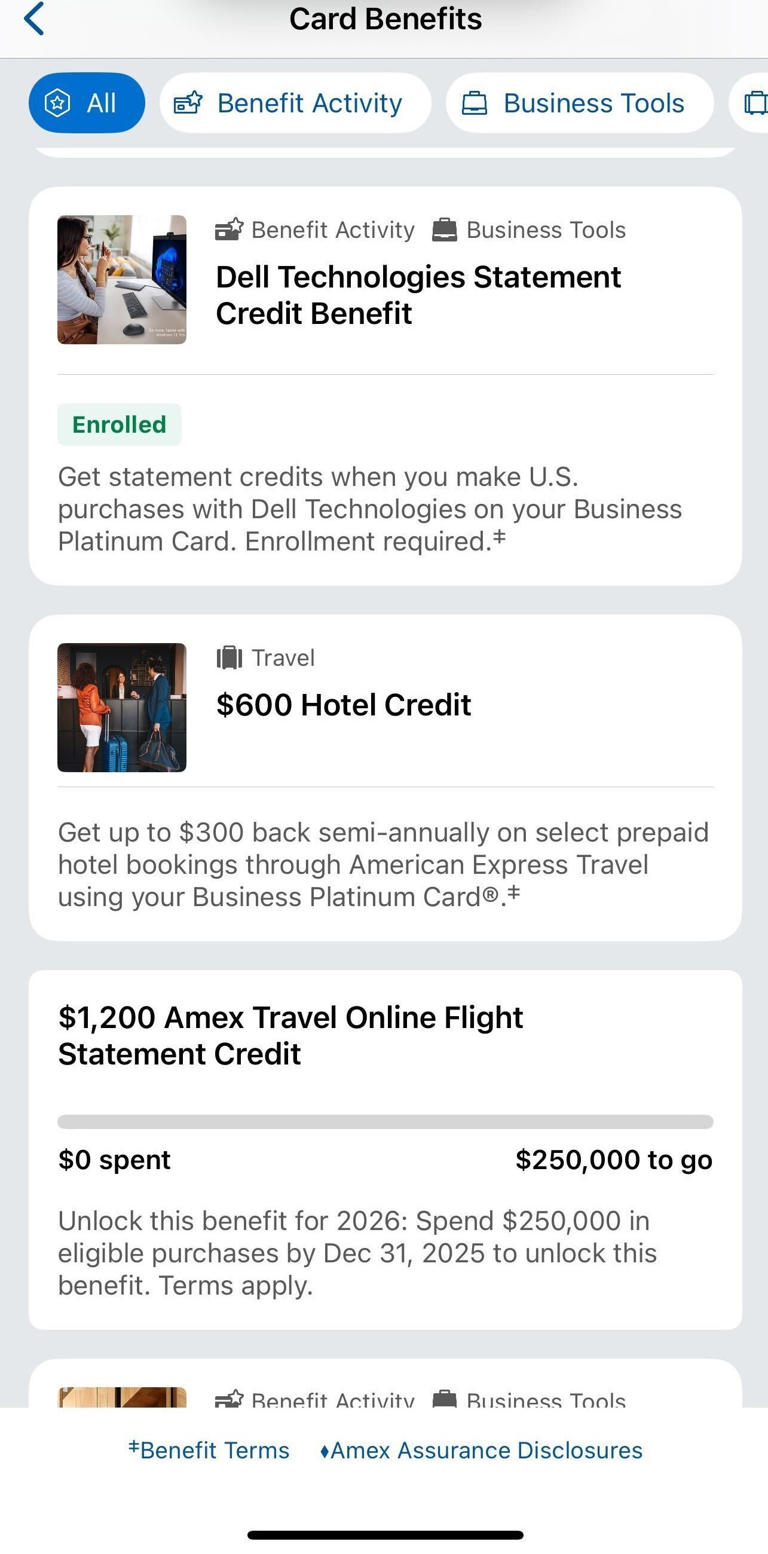 How to enroll in and track your Platinum benefits in the updated Amex app