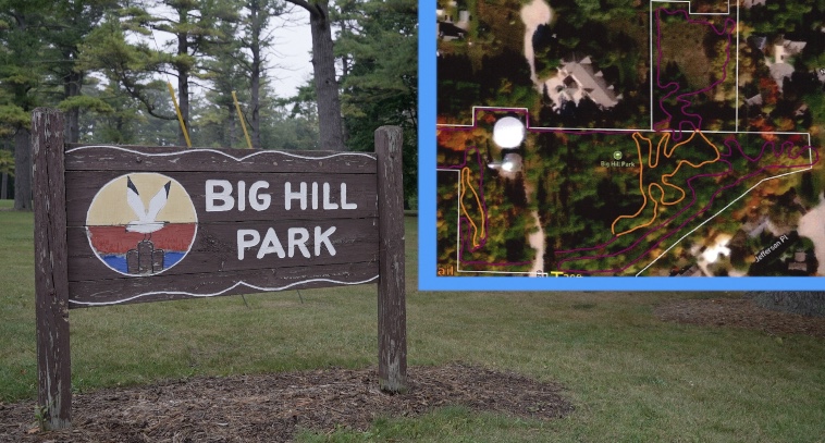 Mountain bike trail expansion underway at Big Hill Park