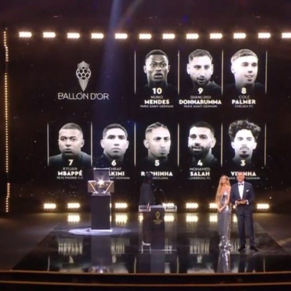 2025 Ballon d’Or rankings, full list: Dembélé crowned winner