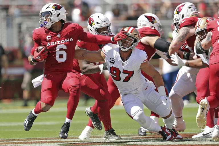 La saison de la vedette défensive des 49ers Nick Bosa est terminée