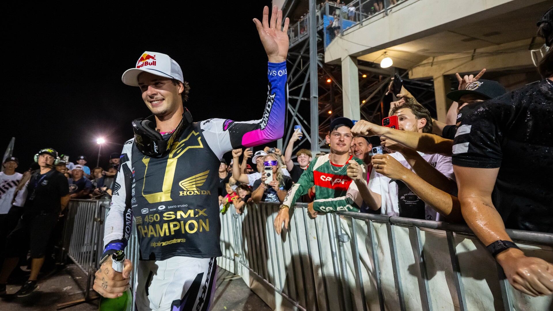 SMX 2025 450 results, highlights, finish at Las Vegas: Jett Lawrence ...