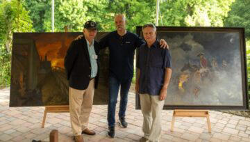 Downingtown Artist Adrian Martinez Paints the Battle of Brandywine Hour ...