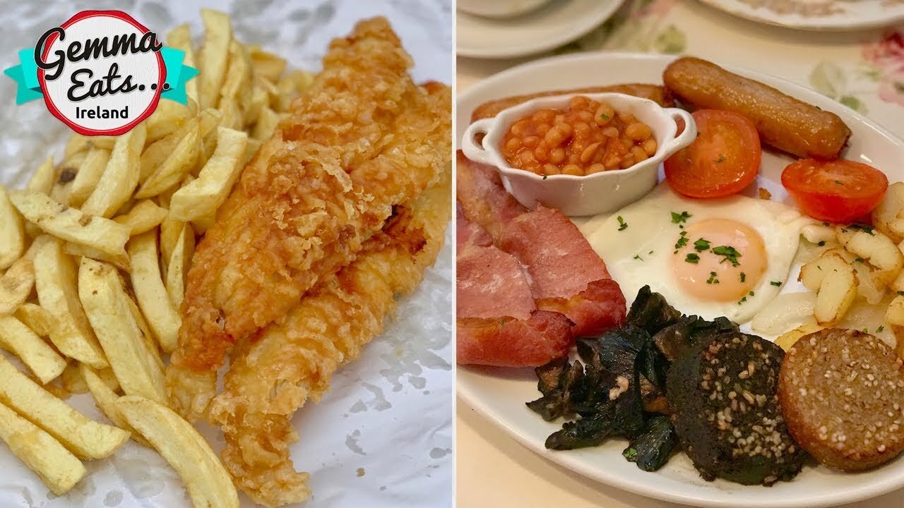 Gemma Eats...Ireland 2 | BEST IRISH FOOD Tour, FULL Irish Breakfast ...
