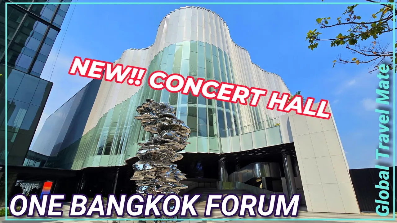 New One Bangkok Forum – Multi-Purpose Concert Hall Opens in Thailand