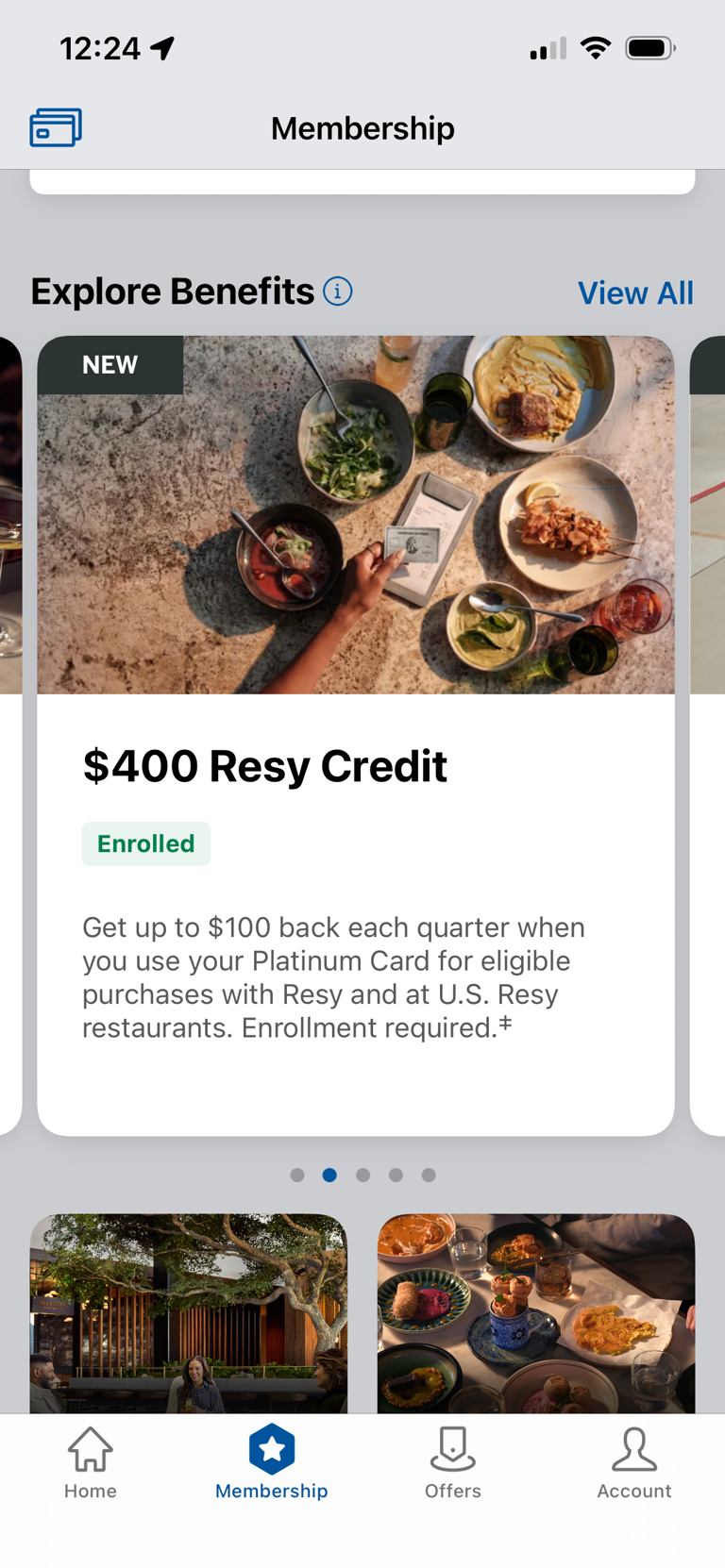 How to enroll in and track your Platinum benefits in the updated Amex app