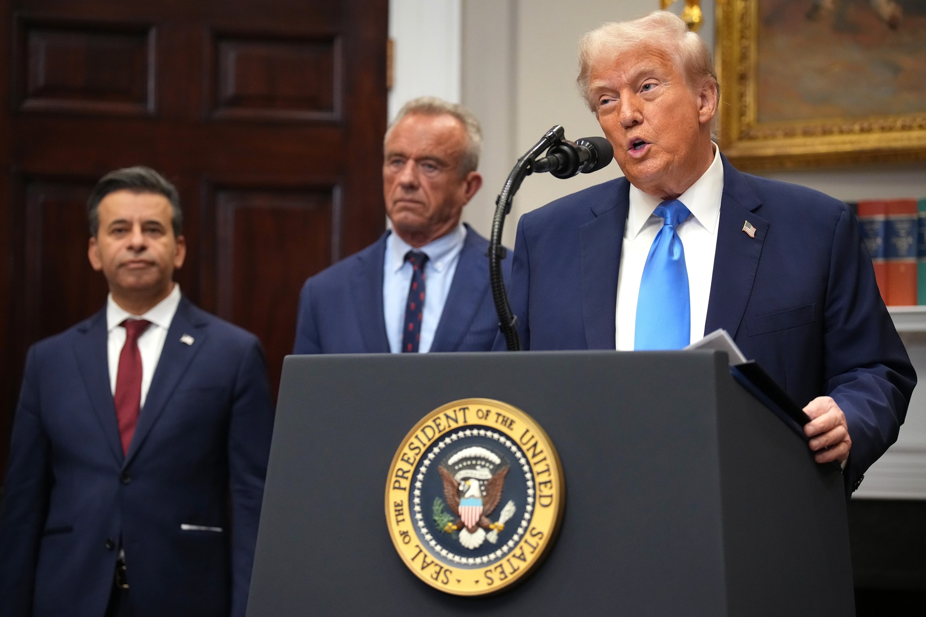 Fact-checking President Donald Trump's claims about autism