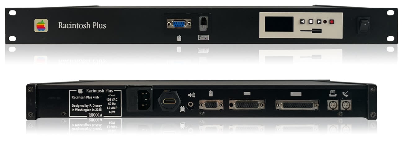 Nostalgique du Xserve, il se fabrique un Rackintosh Plus