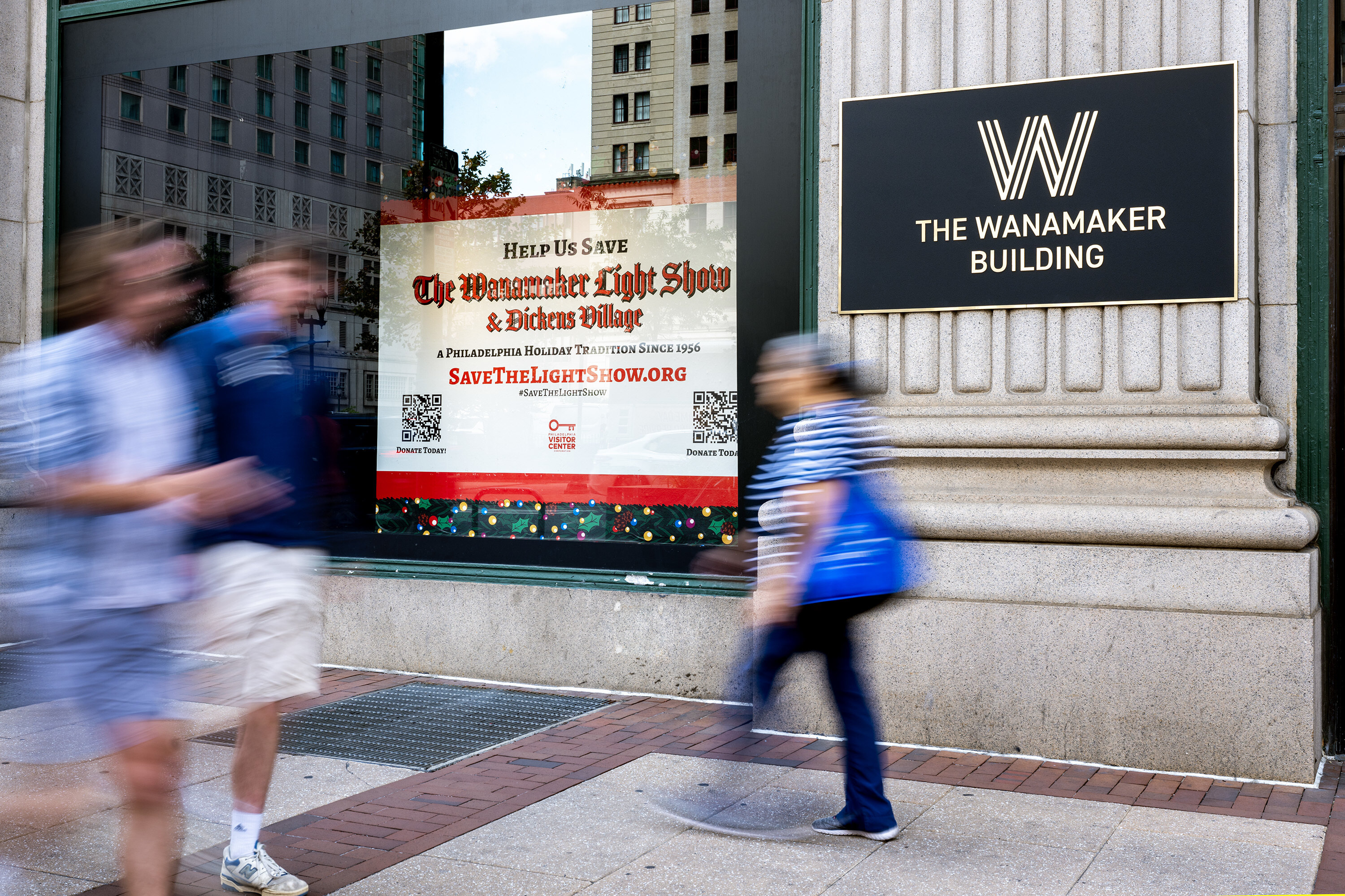 The Wanamaker Light Show and Dickens Village are safe this year. The ...