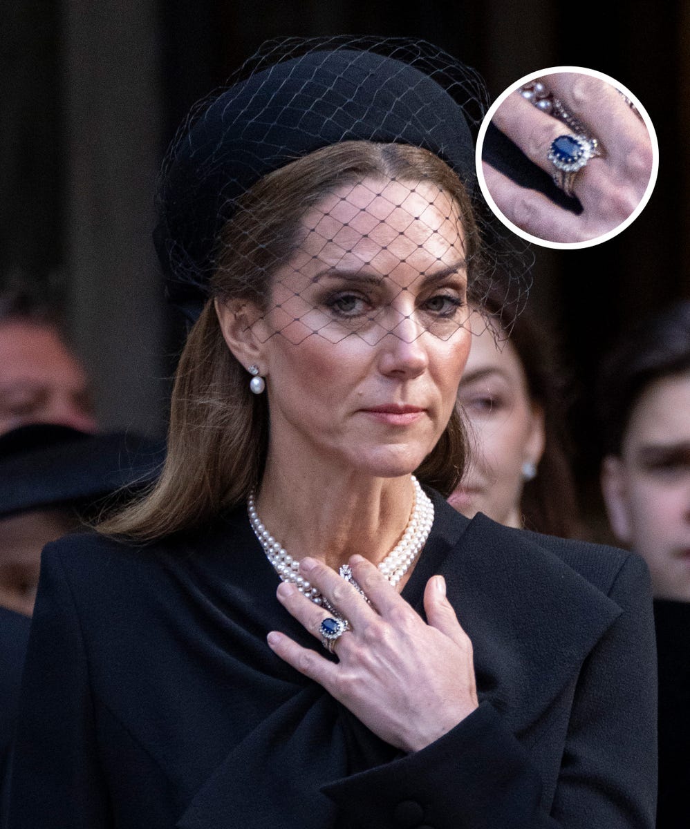 All About Kate Middleton’s Priceless 5-Ring Stack, Including Diana’s ...