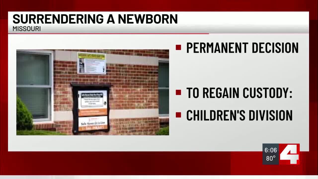 Newborn baby surrendered to O’Fallon, Missouri Safe Haven Baby Box