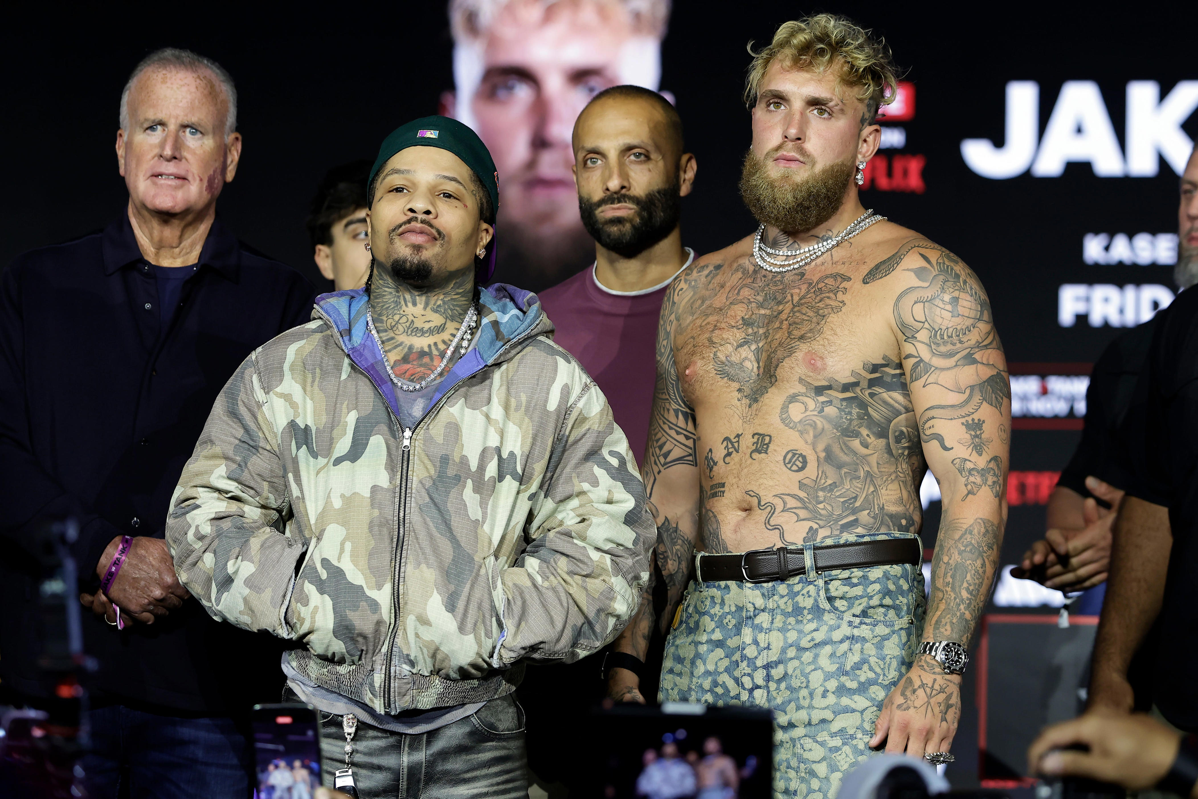 Jake Paul-Tank Davis fight press conference a masterclass in ridiculousness