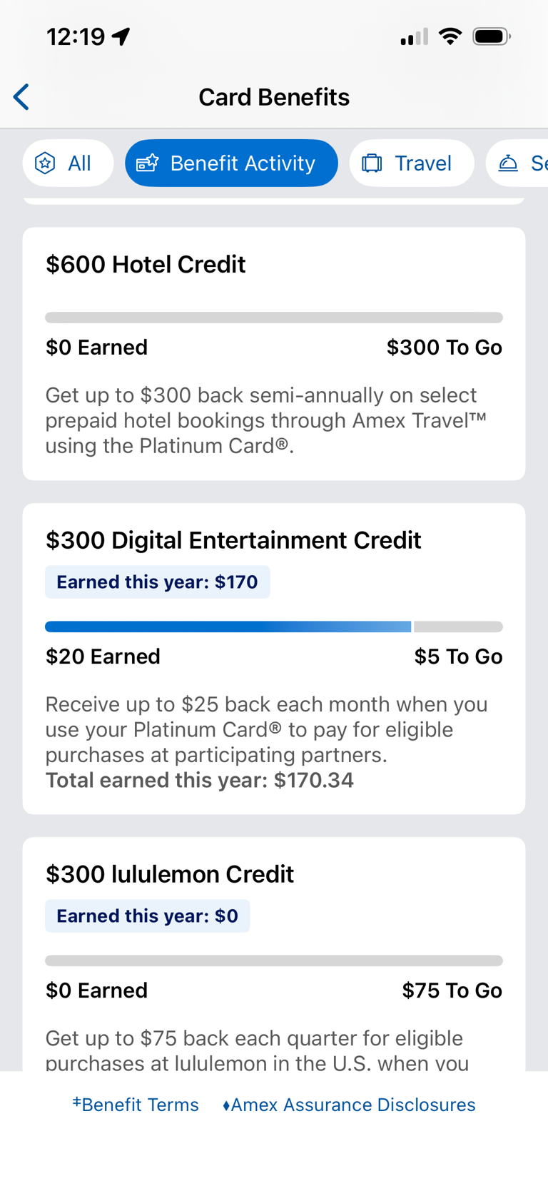How to enroll in and track your Platinum benefits in the updated Amex app
