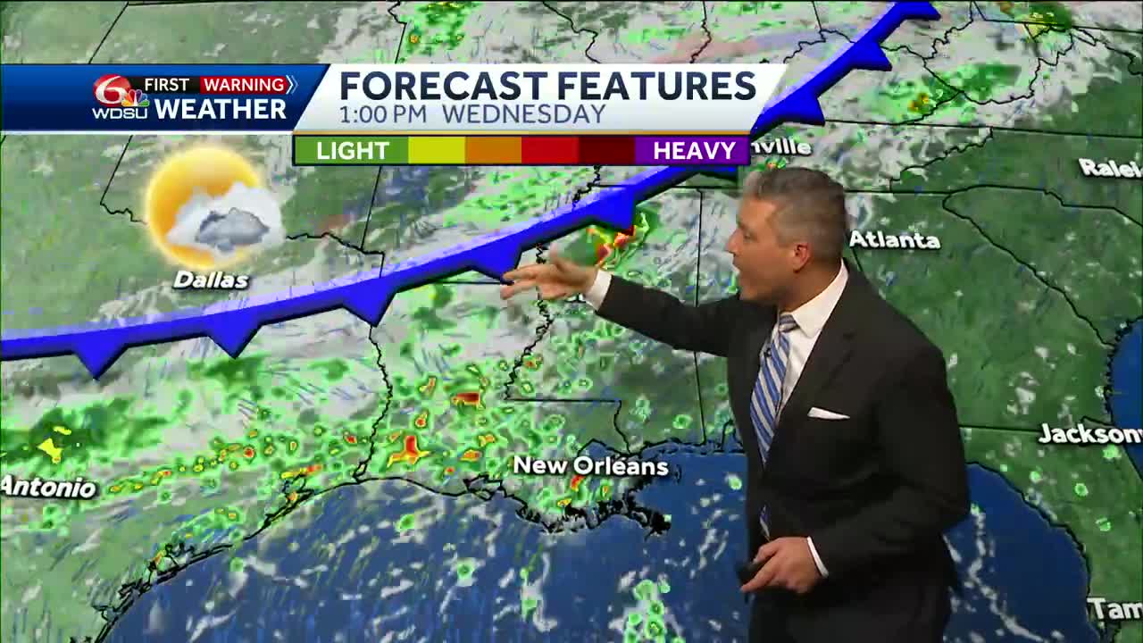 Tracking a cold front, Gabrielle, and two tropical waves in your New ...