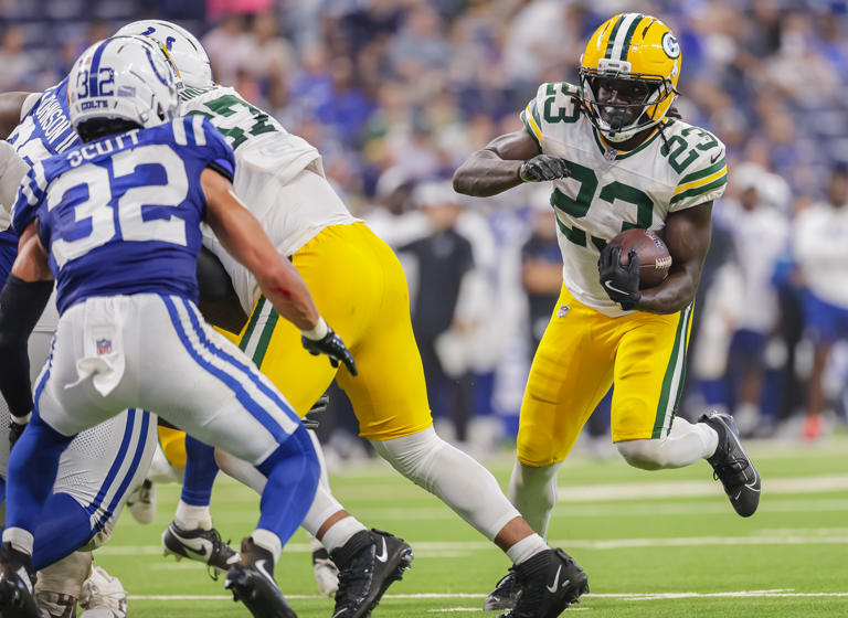 Colts kick the tires on backfield depth by working out 3 running backs