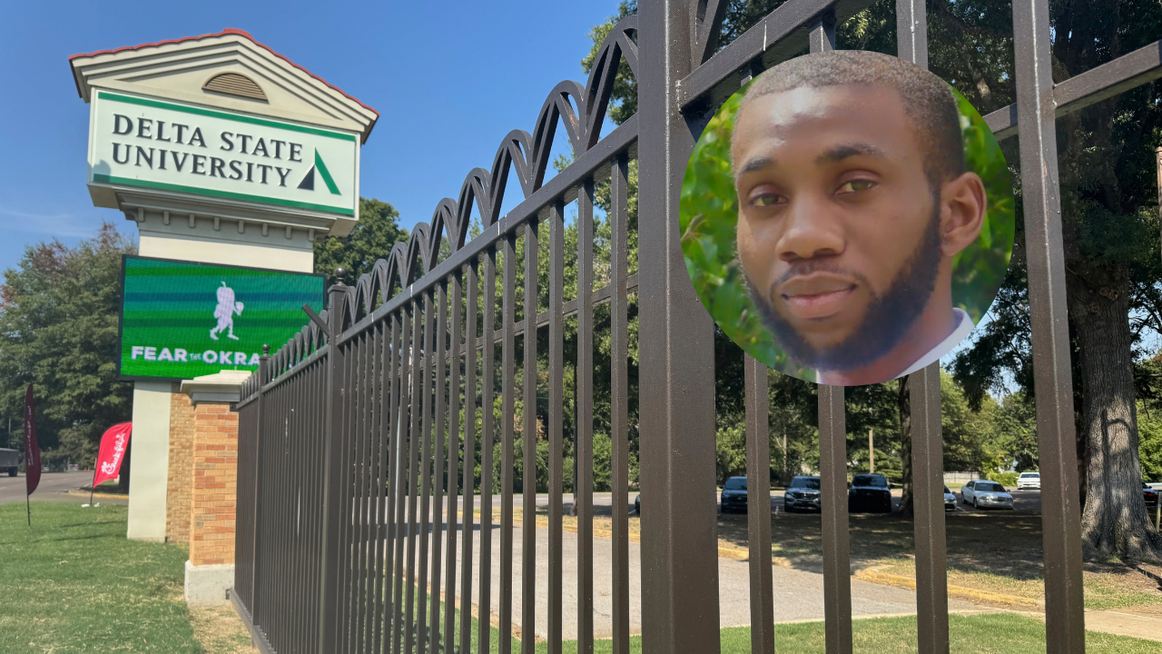 Hundreds gather to mourn Trey Reed at Delta State vigil after his ...