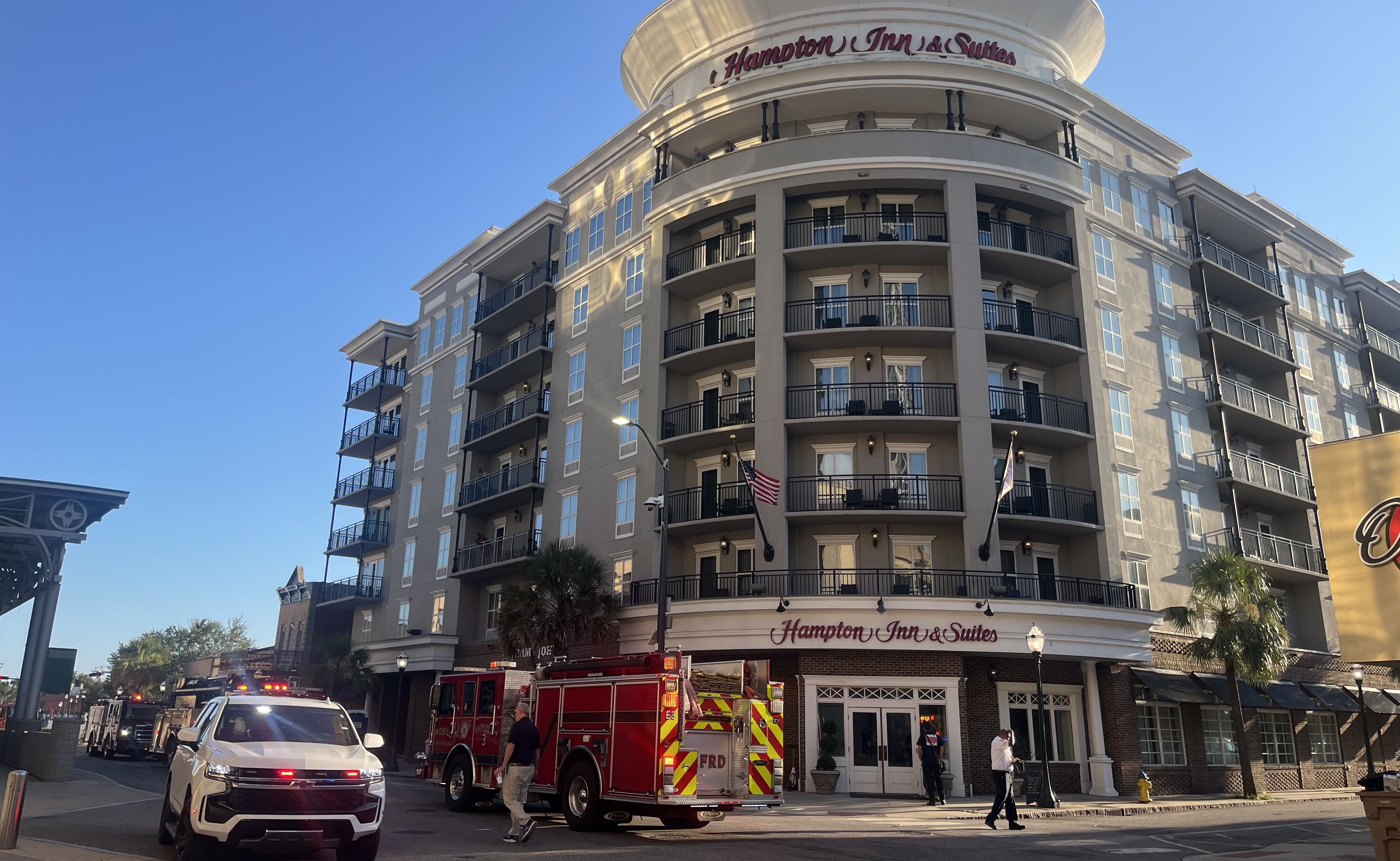 UPDATE: All clear given following incident at downtown hotel