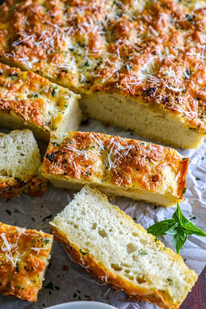 Garlic bread focaccia recipe