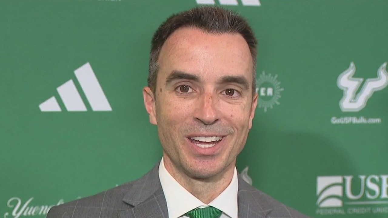 Rob Higgins introduced as USF CEO of Athletics